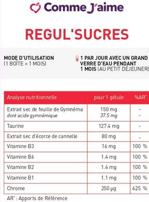 REGUL’ SUCRES
